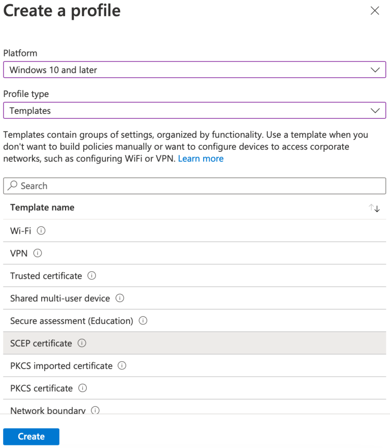 Configuring SCEP Profiles in Intune: A High-Level Overview