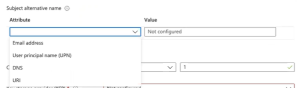 Intune SCEP Profile Configuration and Explanation