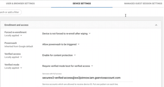 Configure Google SCEP Certificate Automatic Enrollment Profiles