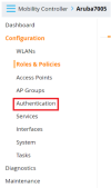 How to integrate MAC based RADIUS Authentication with Aruba IAP