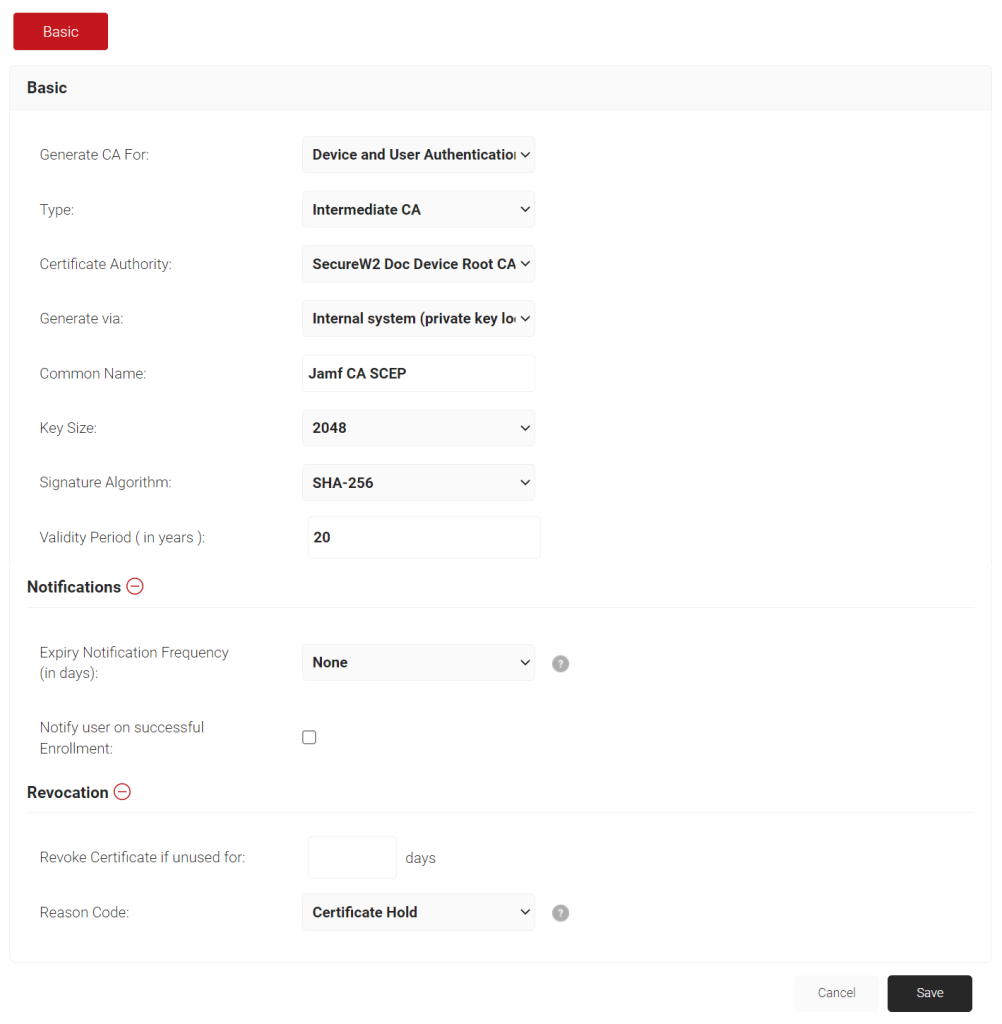 Enrolling Device/Machine and User Certificates in Jamf