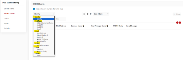 RADIUS Events Logs: How to View and Access Them