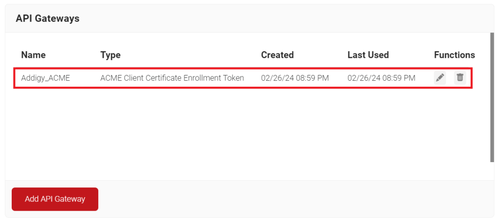 ACME Certificate Enrollment: Addigy Integration