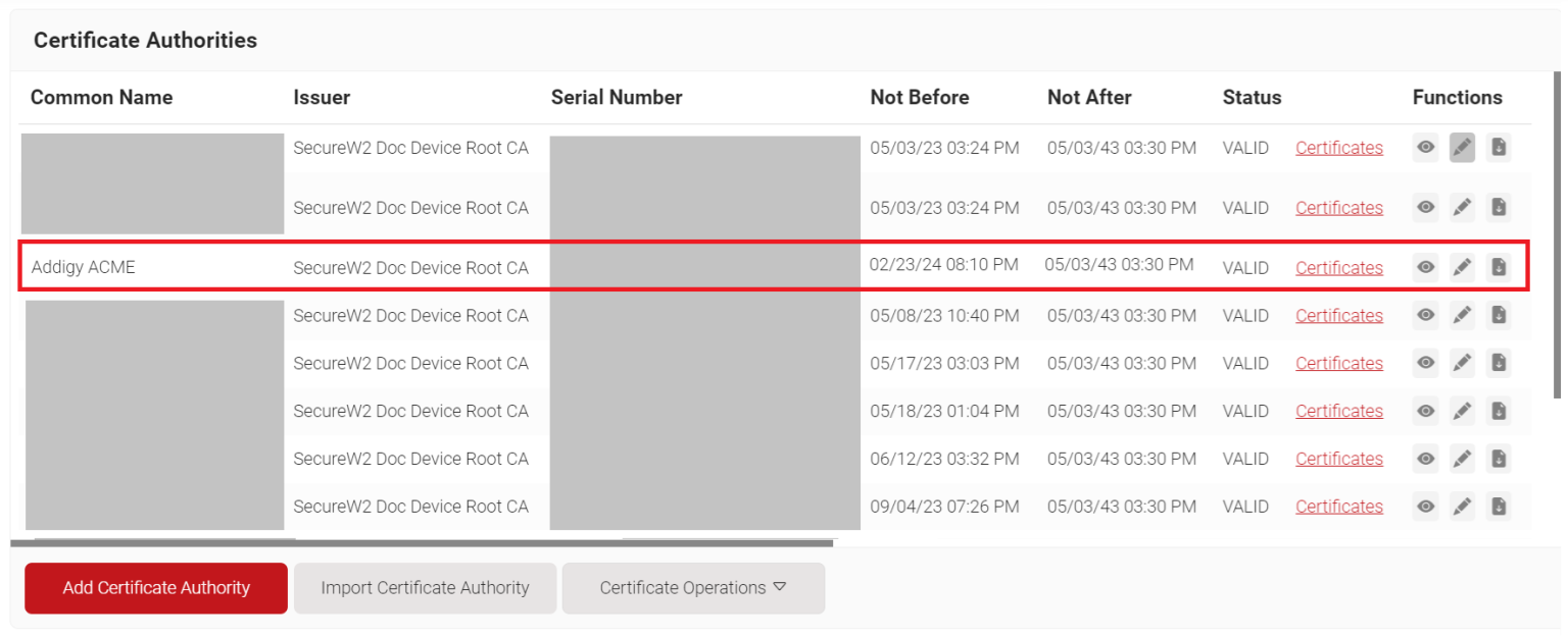ACME Certificate Enrollment: Addigy Integration