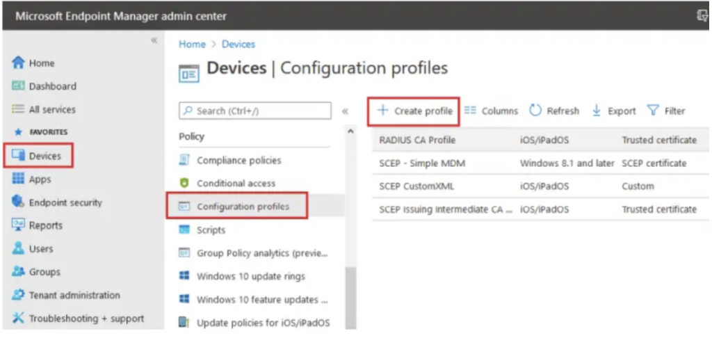 Intune 802.1X Setup Guide: Secure Wi-Fi with EAP-TLS