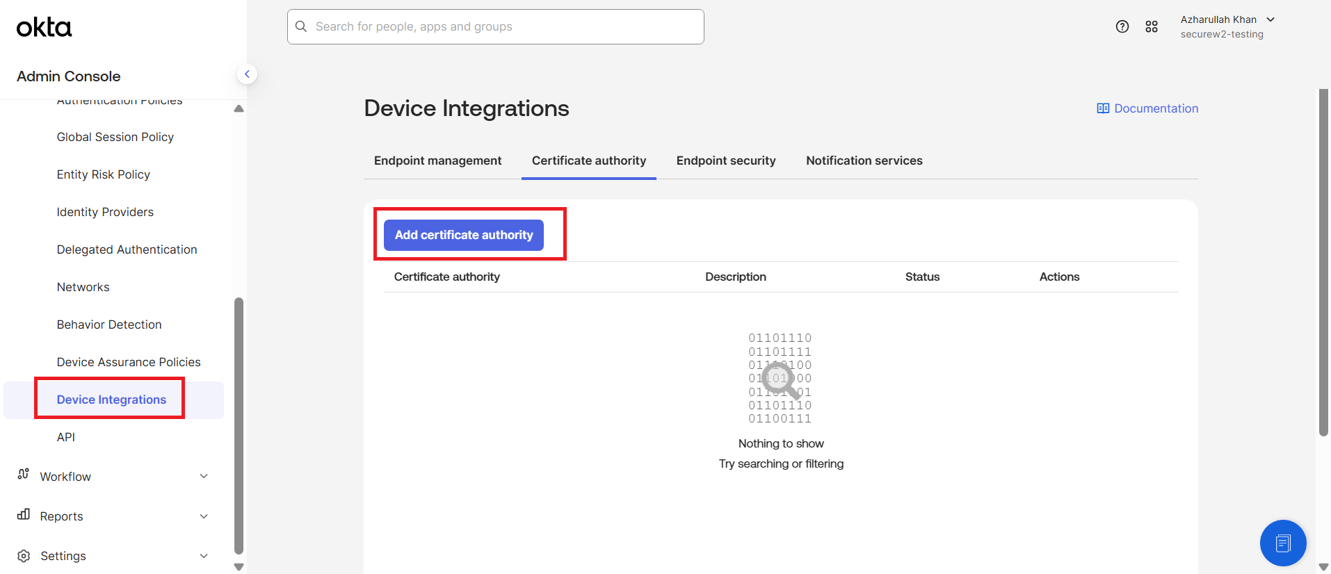 Okta Verify and Certificate-Based Device Trust
